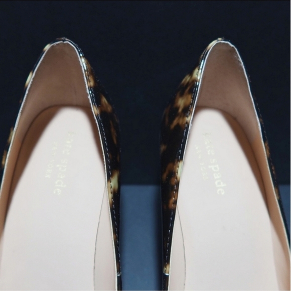 kate spade | Shoes | Kate Spade Sonia Patent Tortoise Heels | Poshmark